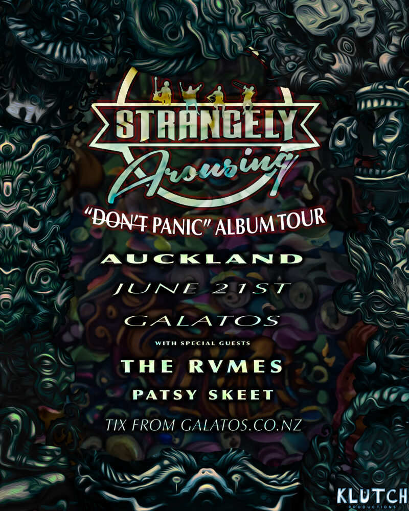 Strangely Arousing – “Don’t Panic” Album Tour – Galatos